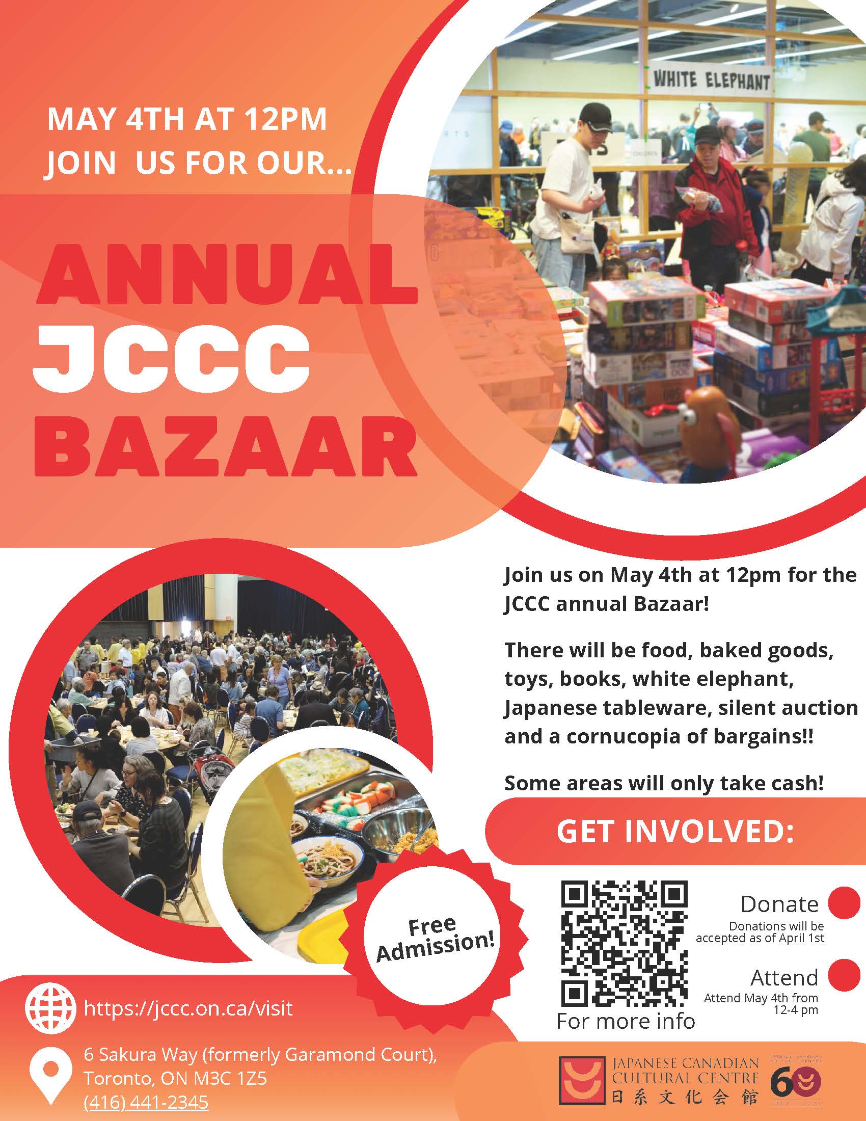 JCCC Bazaar - Now accepting donation! | Japanese Canadian Cultural Centre