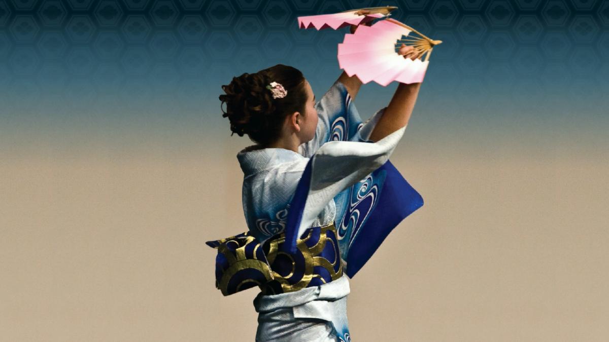 Homepage_Girl dancing with fan | Japanese Canadian Cultural Centre